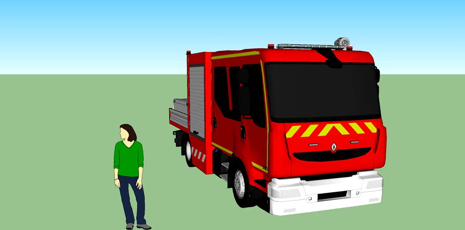 Peruvian-style 'USAC' unit 3d model