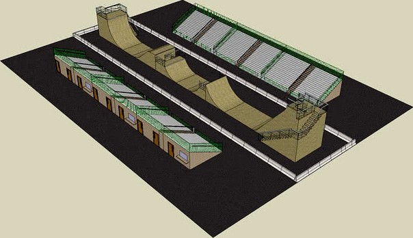 mega ramp 3d model