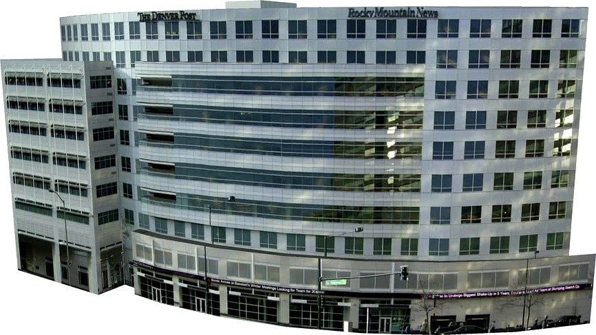 Denver Newspaper Agency 3d model