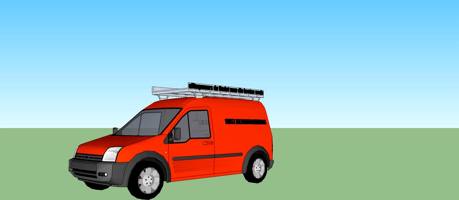 FORD TRANSIT CONNECT 3d model