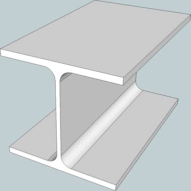 Profile HEA 160 3d model