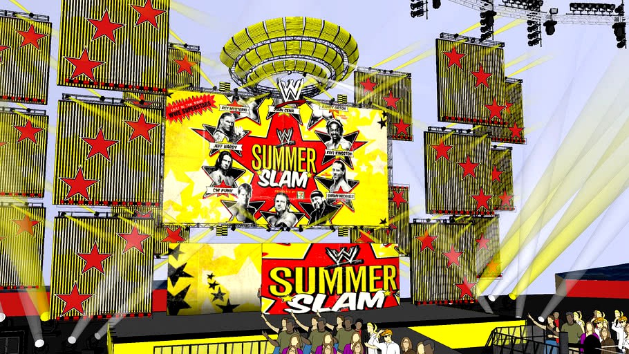 Summerslam 2008 Stage