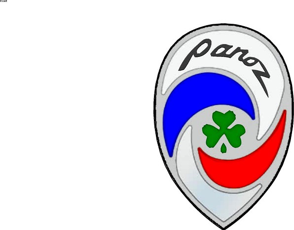 logo Panoz 3d model