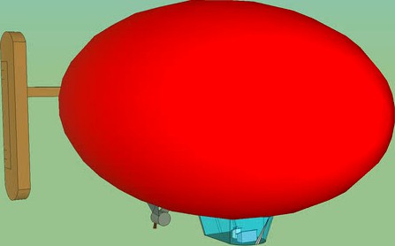Zeppelin Jan fertig für Druck 3d model