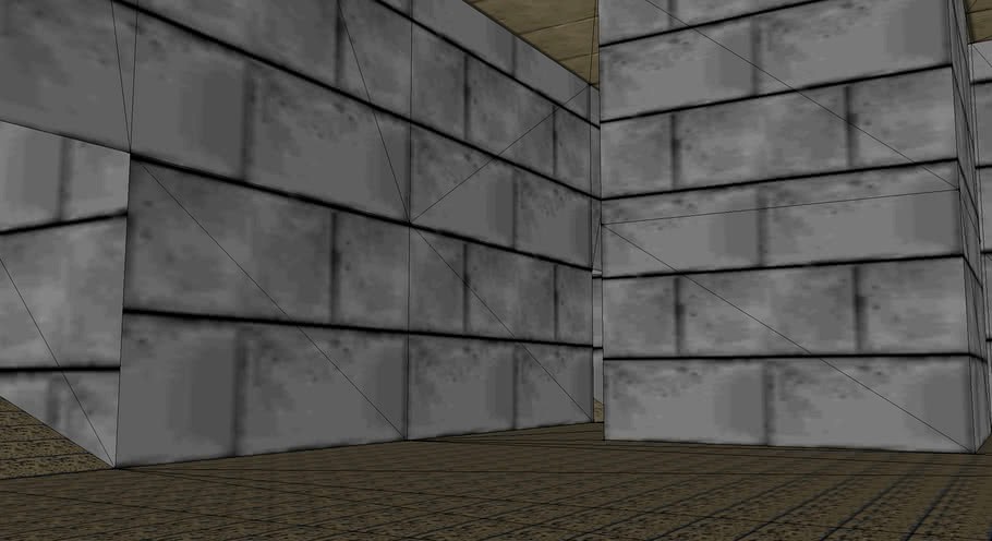 Temple (GoldenEye) 3d model