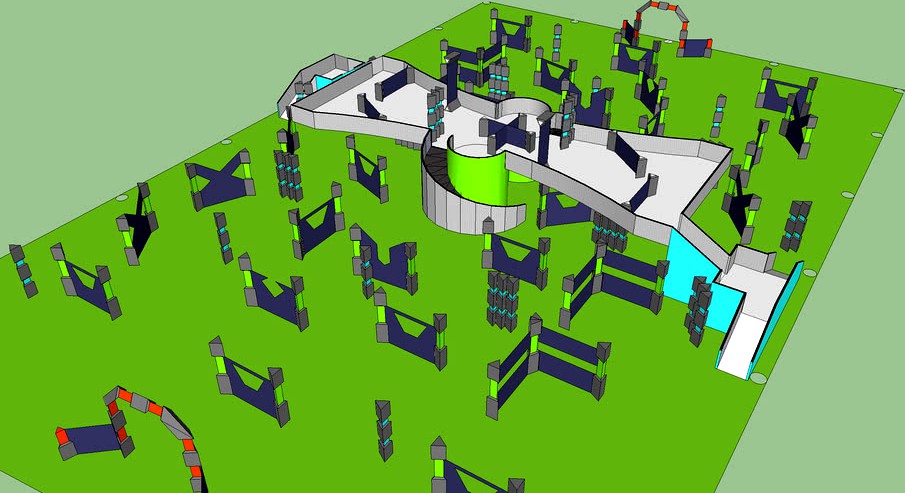 Delta Field Paintball Tron Phase III 3d model