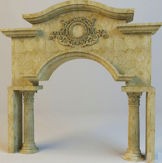 Classic Gate 3d model