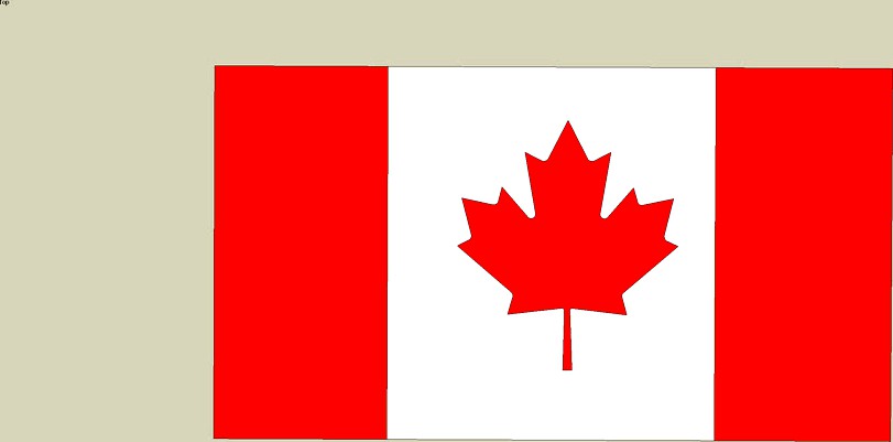 Canadian Flag 3d model