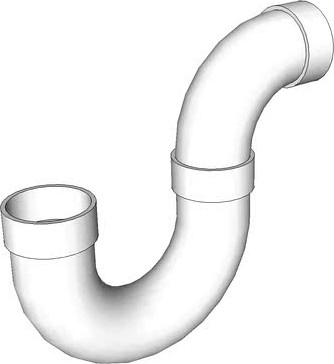 2' P-Trap 3d model