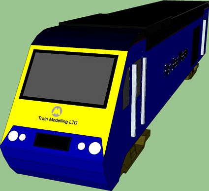 First Great Western Class 43 HST 3d model