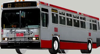MUNI Neoplan Bus 3d model