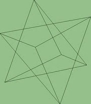Vertices of a Stellated Octahedron 3d model