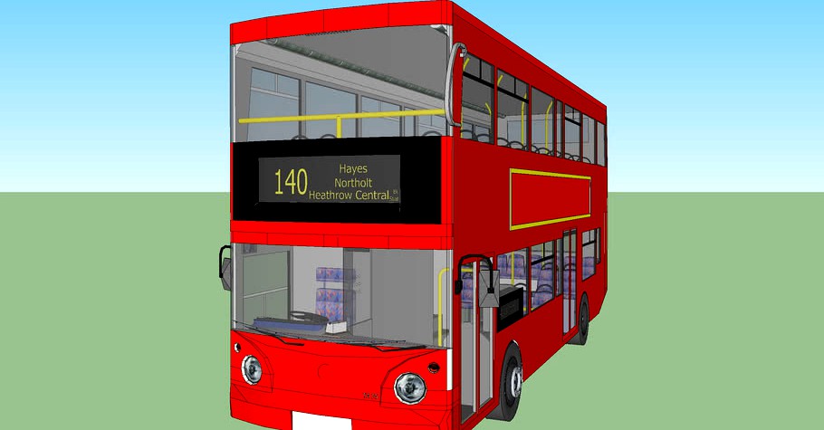 Metroline Alx400 3d model