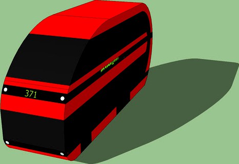 London bus 3d model