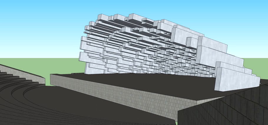 Amphitheater 3d model