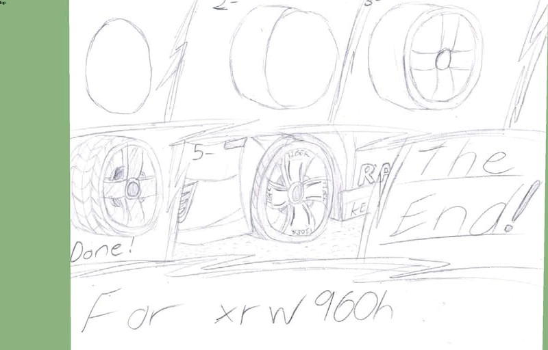 How to draw a wheel! 3d model