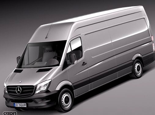 Mercedes Sprinter Long High 20143d model