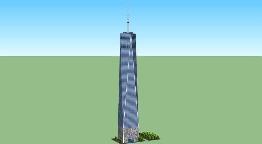 Freedom Tower, One World Trade Center 3d model