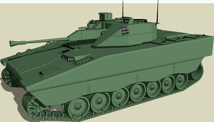 CV 9040 Infantry Fighting Vehicle (IFV) 3d model