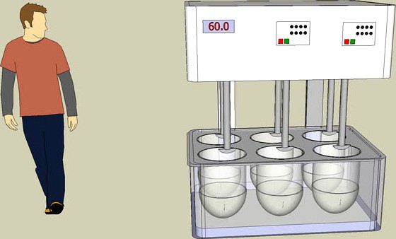Dissolution Apparatus 3d model