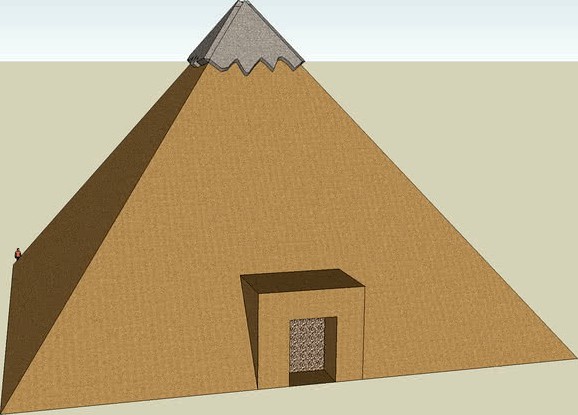 Pyramid of Giza 3d model