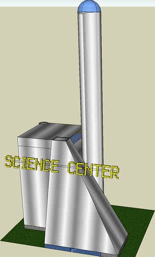 science center 3d model