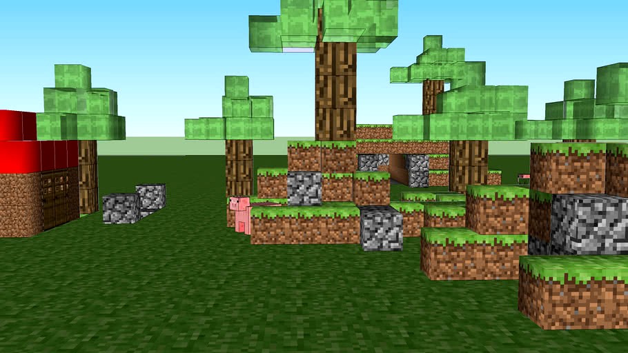 Minecraft 3d model