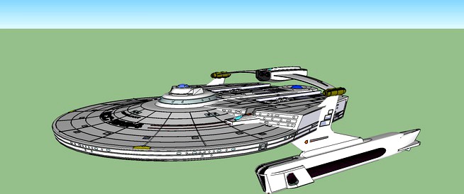 USS Reliant 3d model