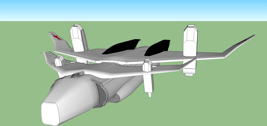 Cargo Plane 3d model