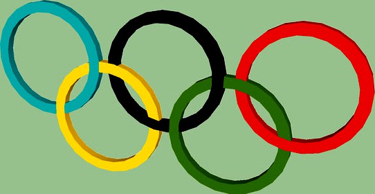 Olympic Rings 3d model