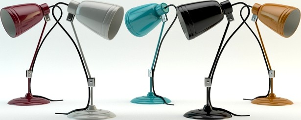 Luminaria Lamp Set 3d model