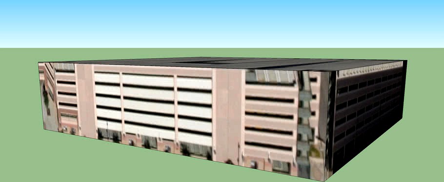 Chase Field Parking Garage 3d model