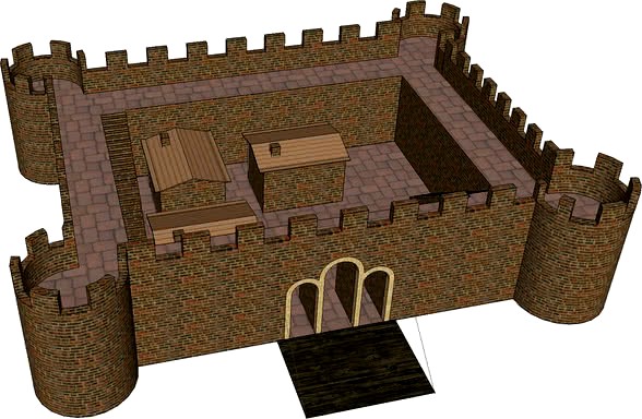 Basic Castle 3d model
