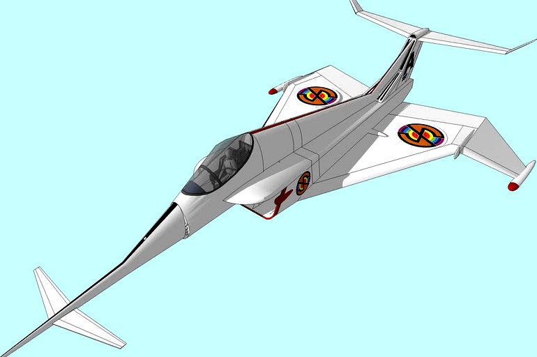 Angel Interceptor 3d model