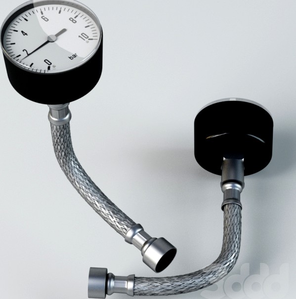 Manometer 3d model