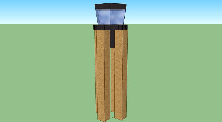 Control Tower at RDU 3d model