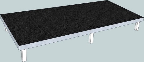 Dynamic Stage Riser 3d model