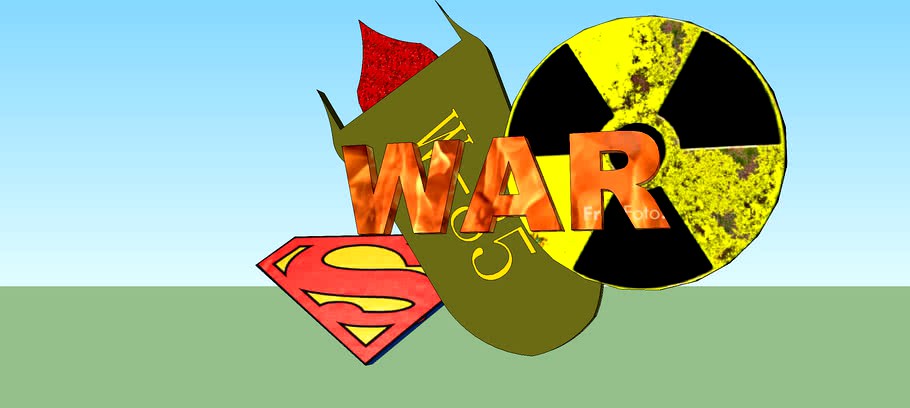 Official War logo 3d model