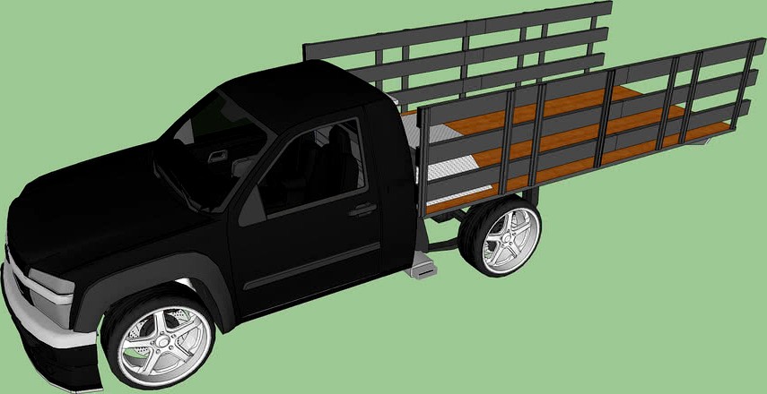 Colorado Chopper Carrier 3d model