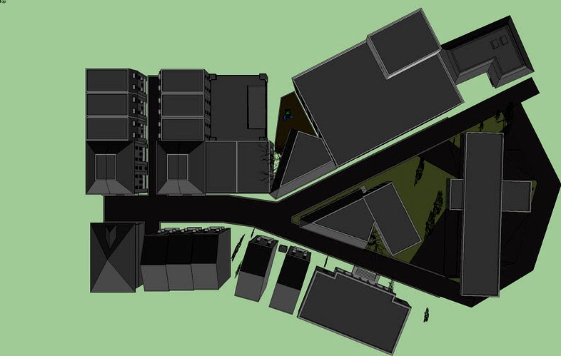 my custom city 3d model