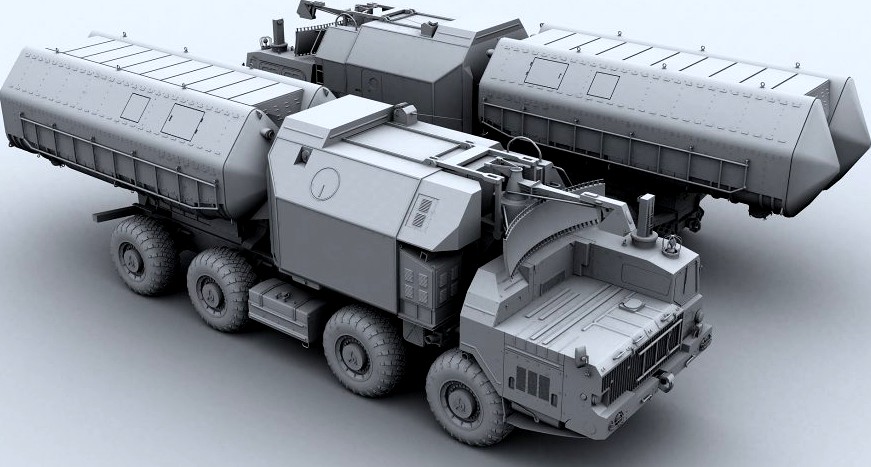 SSC-3 Styx Rubezh Costal Defence Sytem3d model