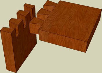 Dovetail Joint 3d model