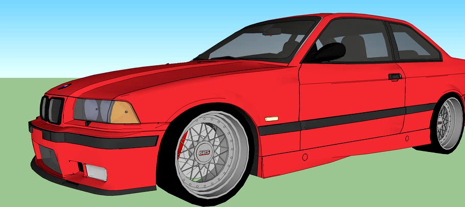 BMW E36 M3 3d model