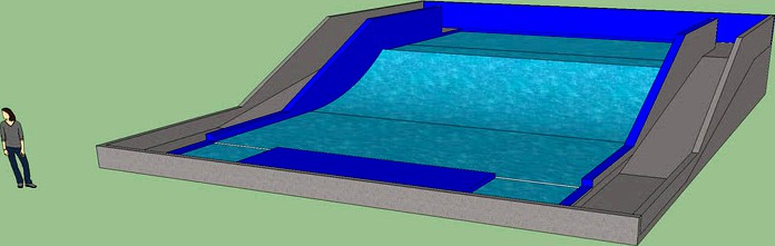 FlowRider Double 3d model