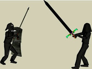 Army Fight 3d model