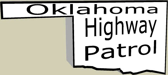 Oklahoma Highway Patrol logo 3d model