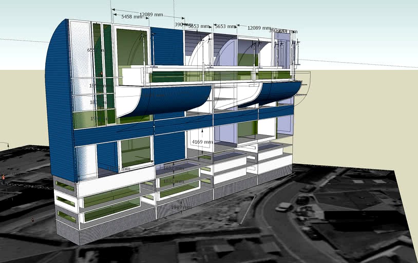 Sustainable Housing 3d model
