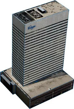 Kroger Headquarters, Cincinnati, OH 3d model