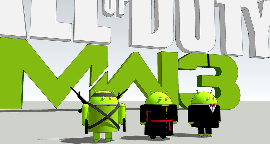 COD android brother 3d model