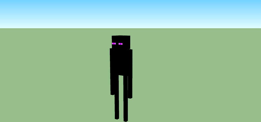 Minecraft Enderman 3d model